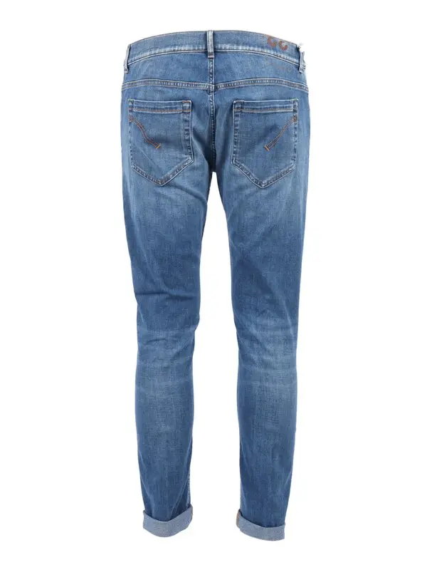 DONDUP Straight-leg Slim Fit Jeans - Blue
