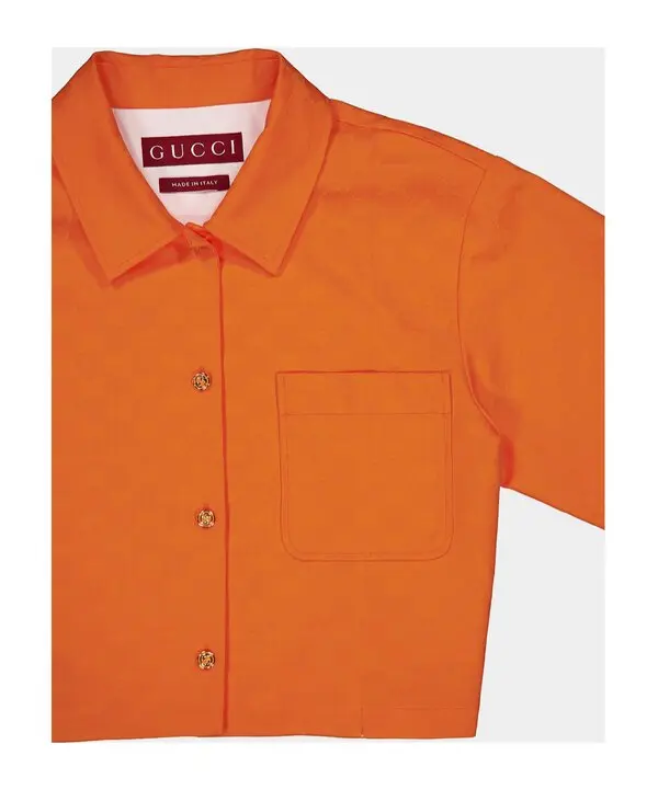 Gucci Gg Gabardine Shirt