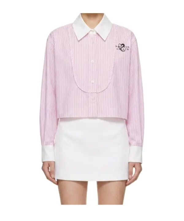 Marissa Chiara Long Sleeve Shirt - Pink