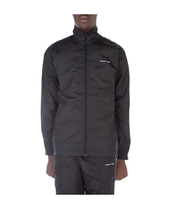 Off-White Logo Zipper Jacket