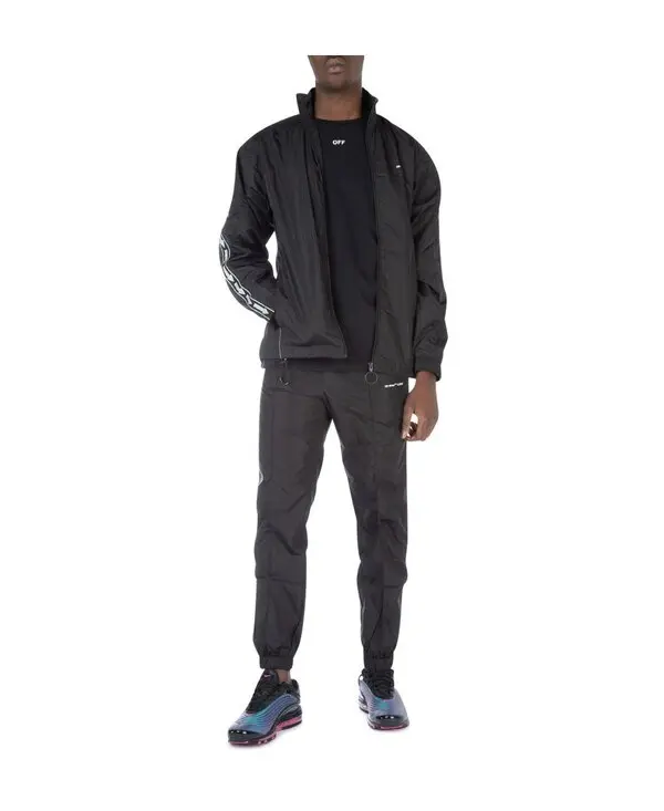 Off-White Logo Zipper Jacket