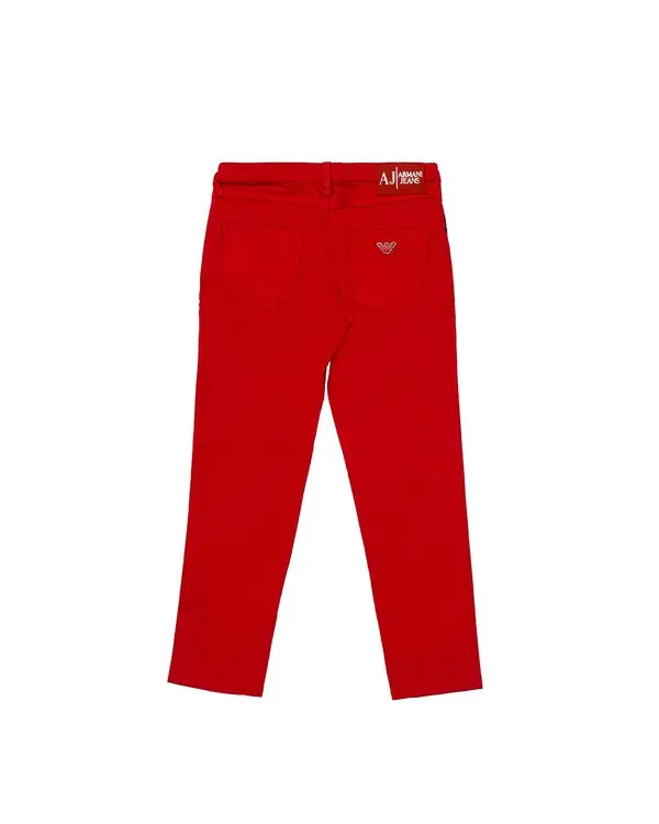 Emporio Armani Logo Denim - Red