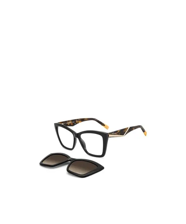 Missoni Cat Eye Frame Sunglasses With Detachable Lenses - Green
