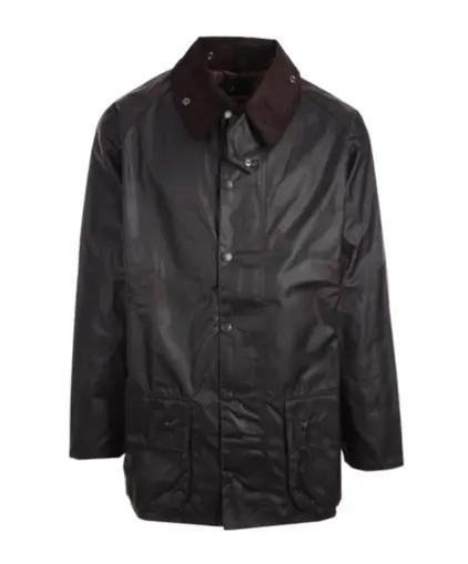 Barbour Beaufort Wax Jacket - Black