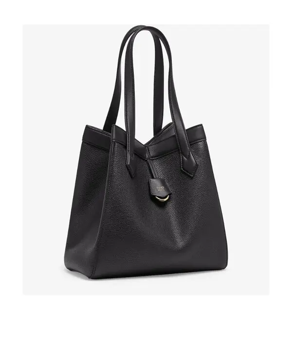 Fendi Origami Medium Tote Bag - Black