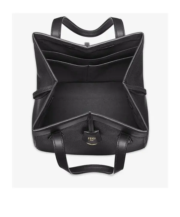Fendi Origami Medium Tote Bag - Black