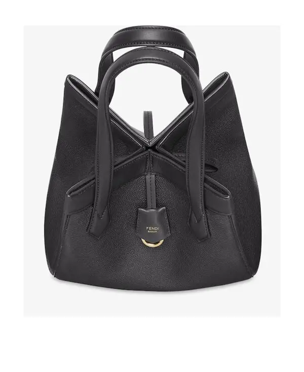 Fendi Origami Medium Tote Bag - Black