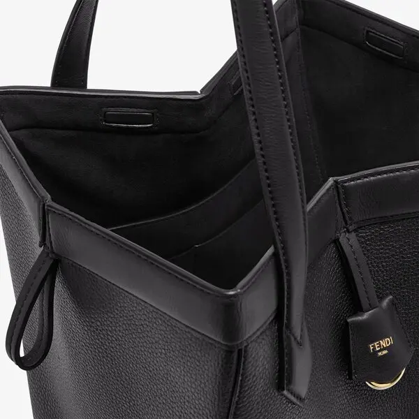Fendi Origami Medium Tote Bag - Black