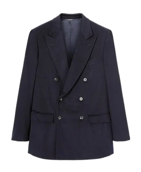 Loro Piana Lapel Long-sleeved Suit Jacket