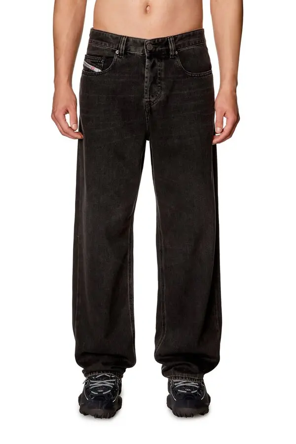 DIESEL® 2001 D-macro Straight Jeans - Black