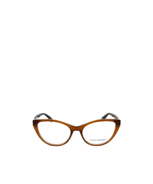 Longchamp Cat Eye Frame Eyeglasses - Brown