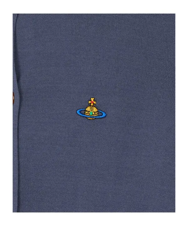 VIVIENNE WESTWOOD Bea Cropped Cardigan - Blue