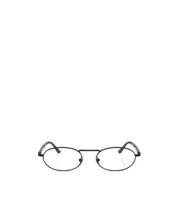 Persol Oval Frame Eyeglasses - Black
