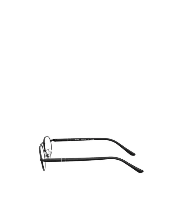Persol Oval Frame Eyeglasses - Black