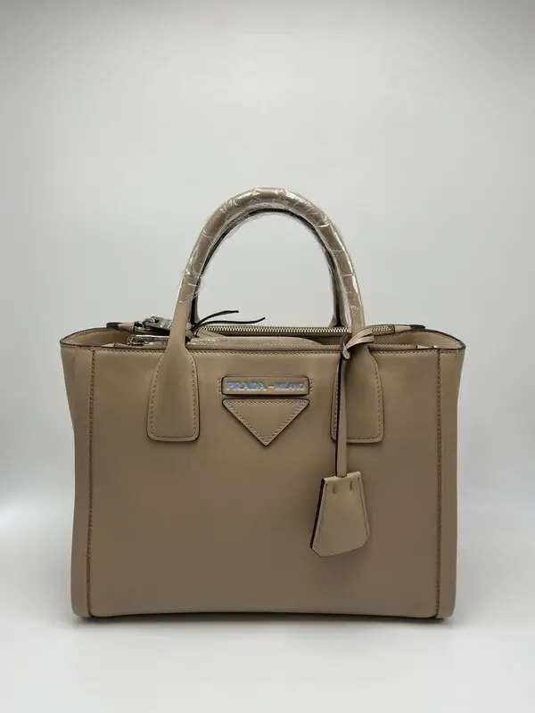 Prada Double Handle Shoulder Bag