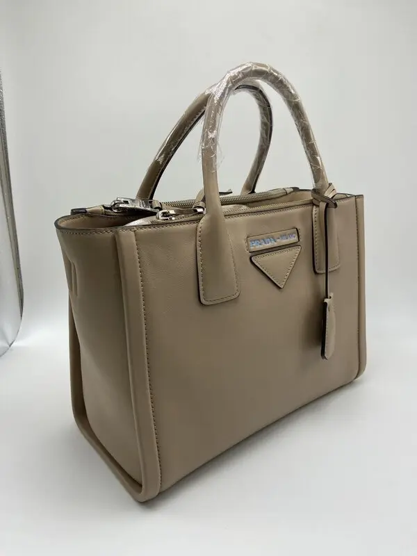 Prada Double Handle Shoulder Bag