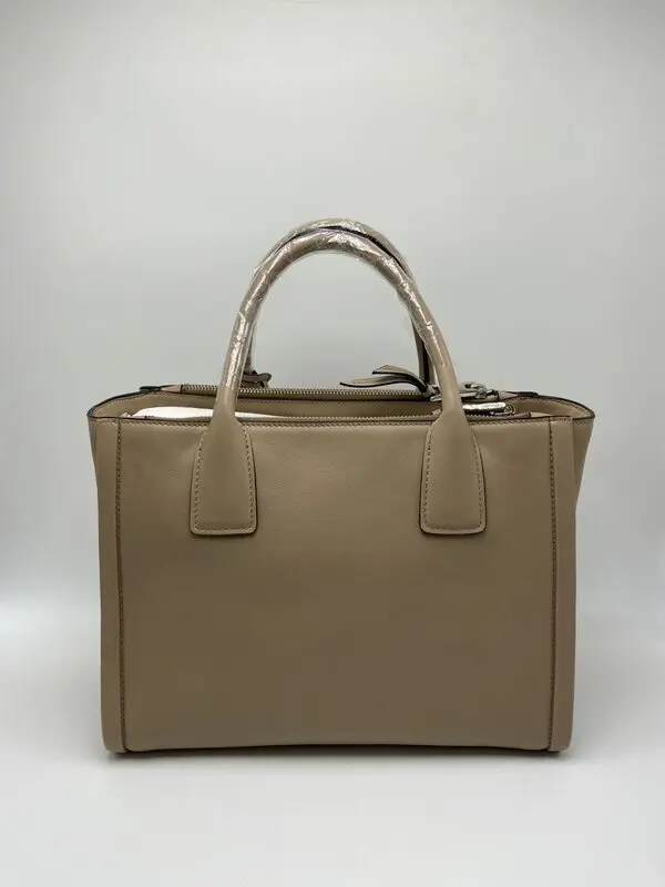 Prada Double Handle Shoulder Bag