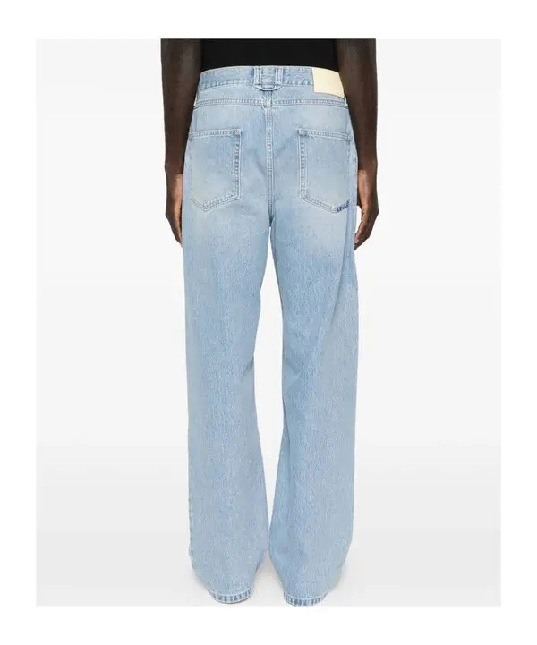 Axel Arigato Belt Loop Straight Leg Jeans