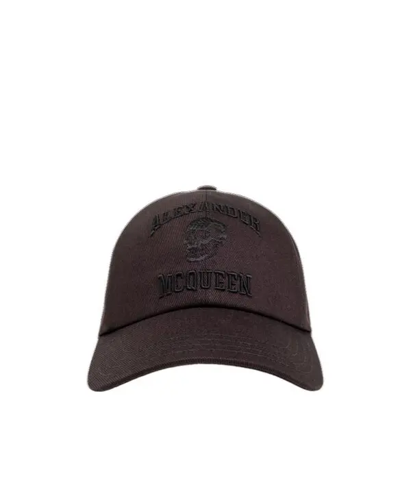 Alexander McQueen Logo Baseball Cap - Black