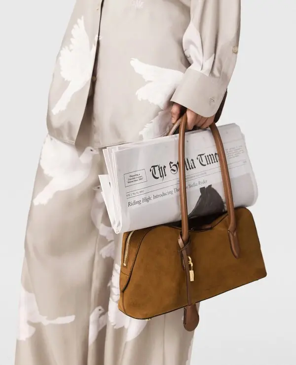 Stella McCartney Ryder Shoulder Bag - Brandy