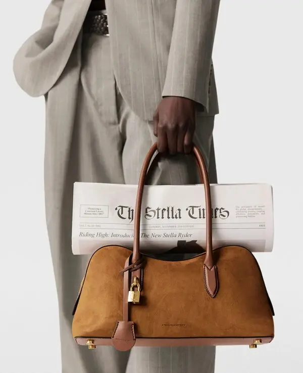 Stella McCartney Ryder Shoulder Bag - Brandy