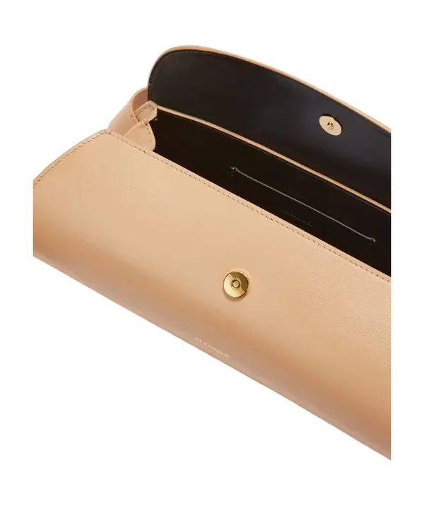 JIL SANDER Cannolo Small Shoulder Bag - Nude