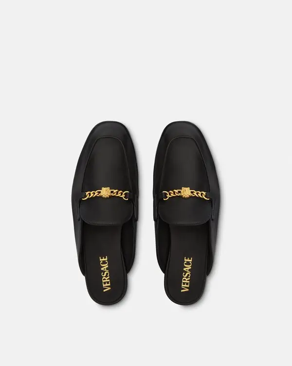 Versace Medusa Hardware Slip-on Loafers