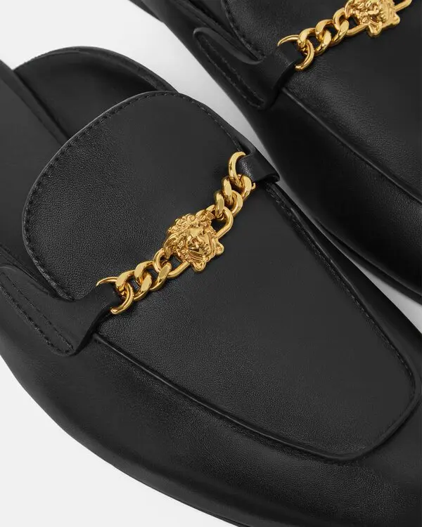 Versace Medusa Hardware Slip-on Loafers