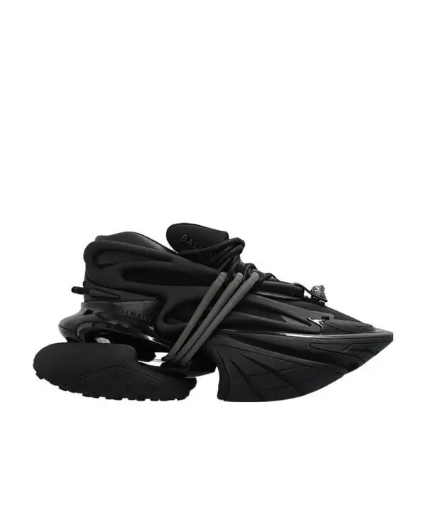 Balmain Unicorn Low-top Sneakers - Black