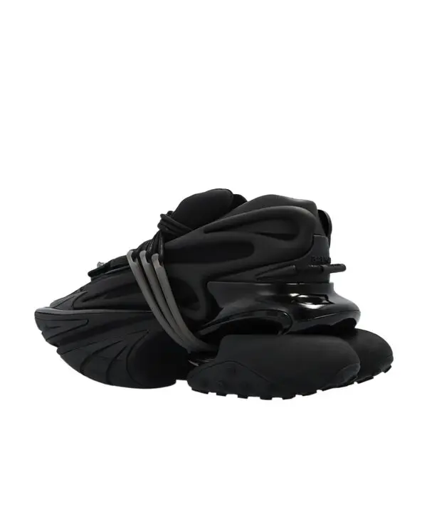 Balmain Unicorn Low-top Sneakers - Black