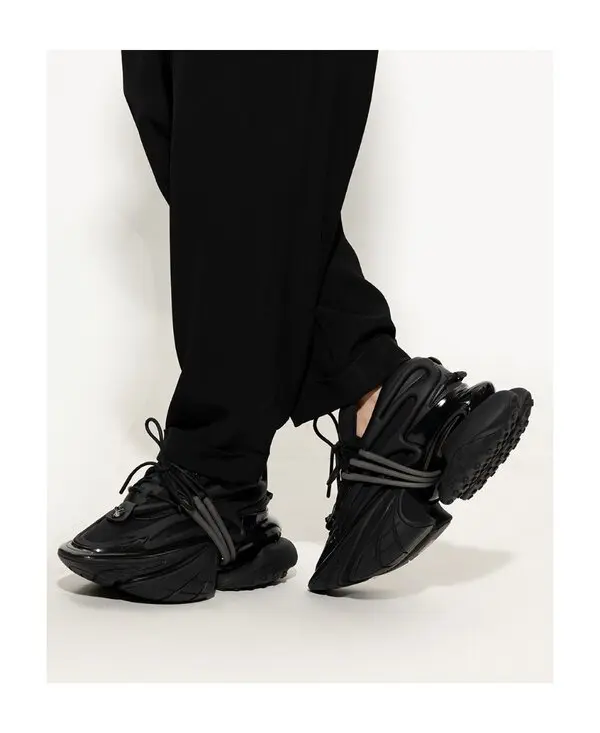 Balmain Unicorn Low-top Sneakers - Black