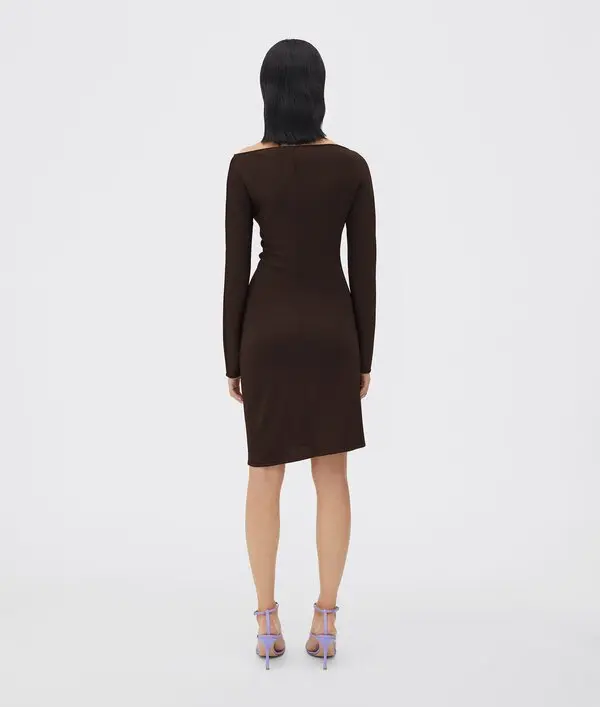 Bottega Veneta Long-sleeved Wrap Dress