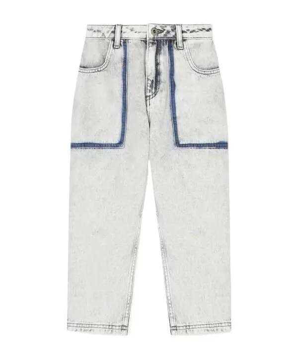Emporio Armani Side-striped Jeans