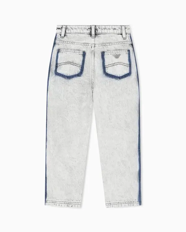 Emporio Armani Side-striped Jeans