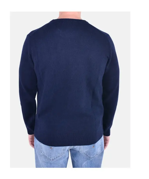 MC2 SAINT BARTH Vacanze Di Natale" Round Neck Sweater - Black