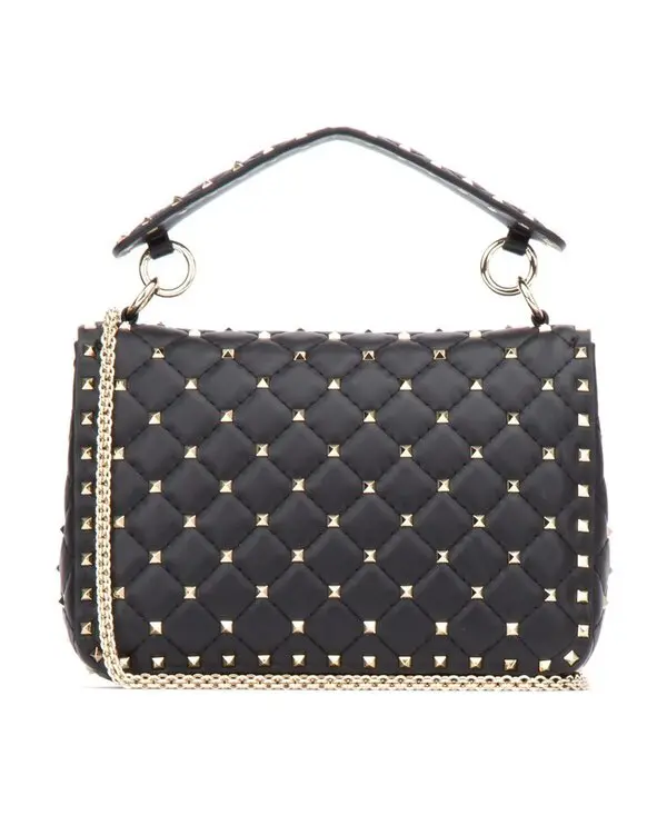 Valentino Garavani Vltn Rockstud Spike Bag - Black