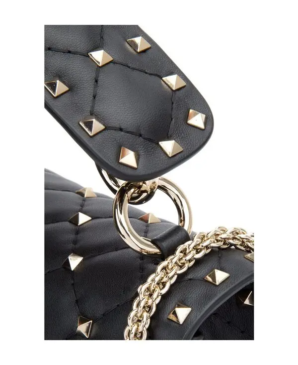 Valentino Garavani Vltn Rockstud Spike Bag - Black
