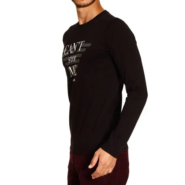 Emporio Armani Logo Long-sleeved T-shirt
