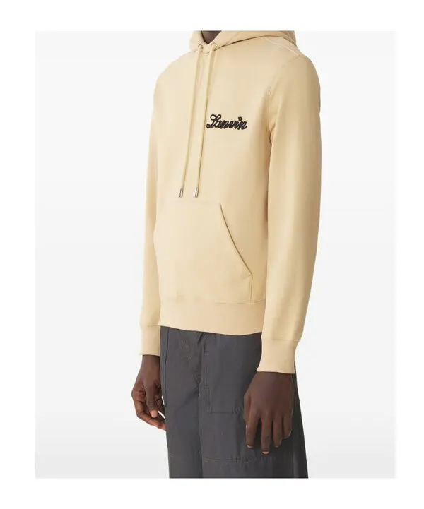 LANVIN Logo Detail Hoodie
