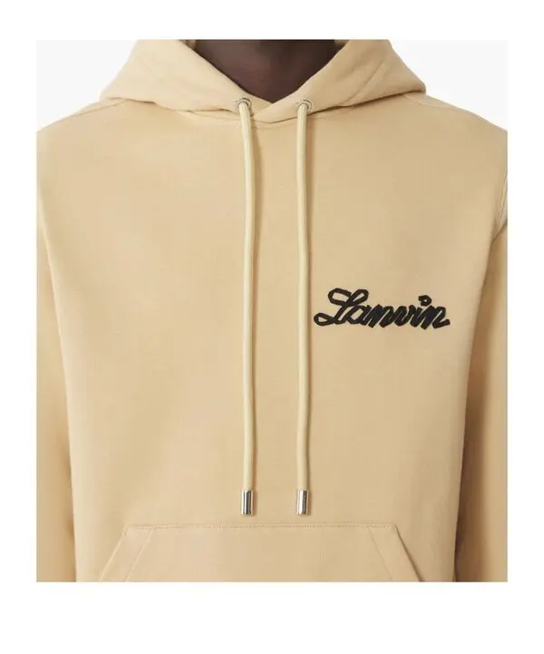 LANVIN Logo Detail Hoodie