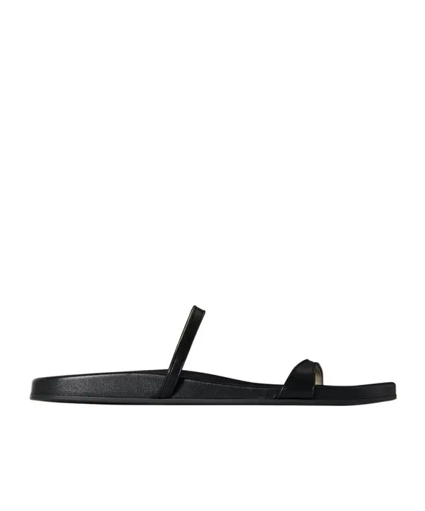 THE ROW Hugh Thin Strap Slide In Leather