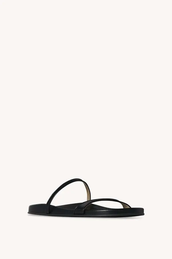 THE ROW Hugh Thin Strap Slide In Leather