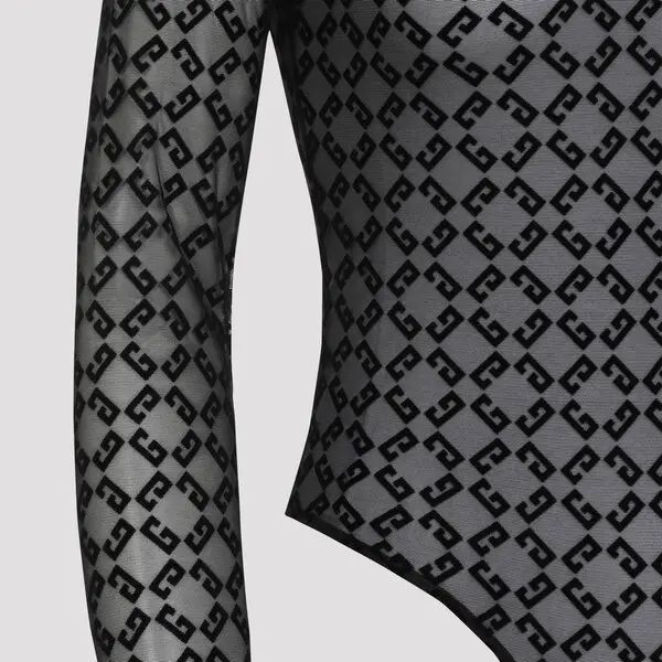 Givenchy 4g Motif Long-sleeved Bodysuit