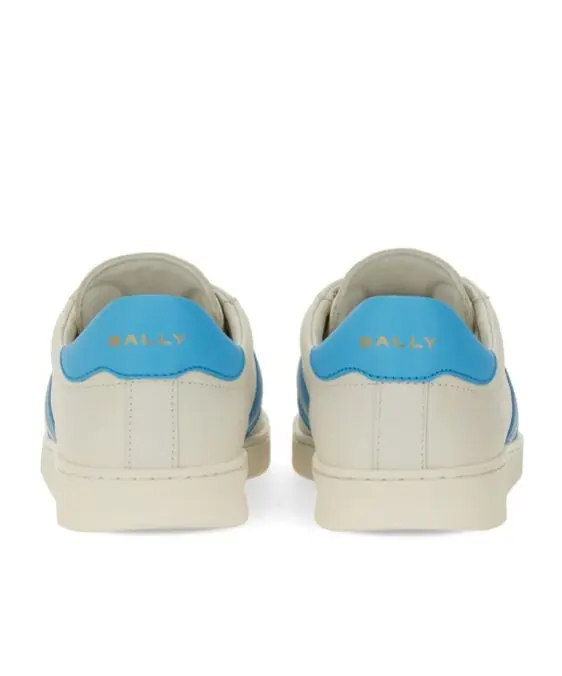Bally Tyger Round Toe Lace-up Sneakers - White