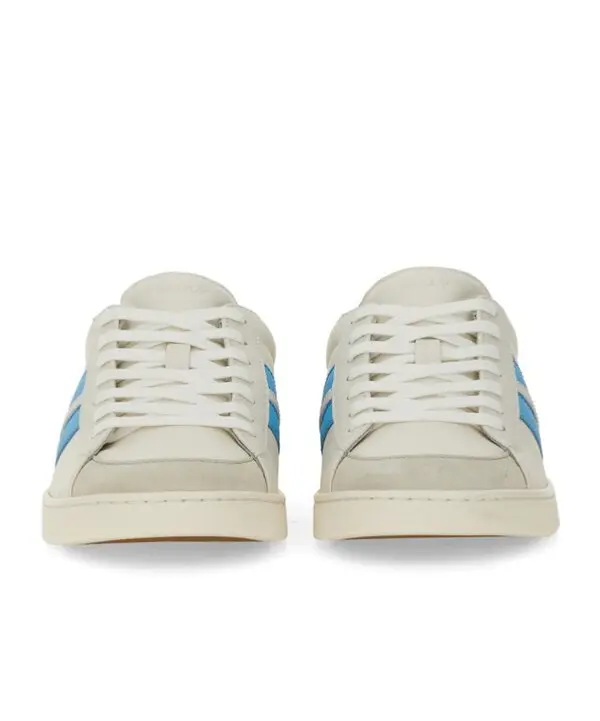 Bally Tyger Round Toe Lace-up Sneakers - White
