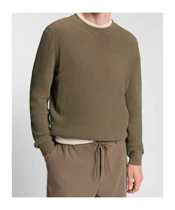 Hugo Boss Ribbed Crew-neck Sweater