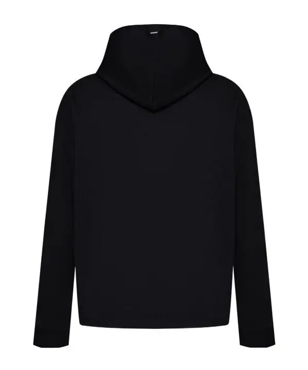 Hugo Boss Long-sleeved Hooded Sweatshirt With Logo Detail