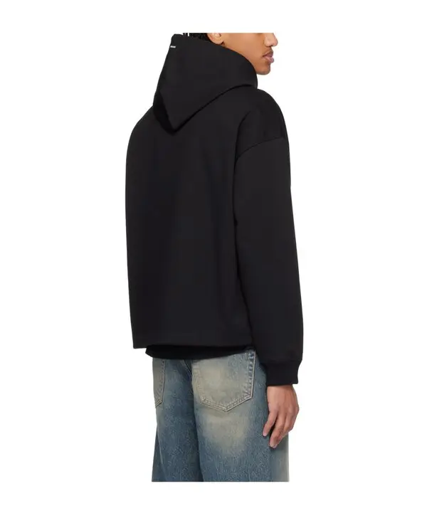 Hugo Boss Long-sleeved Hooded Sweatshirt With Logo Detail