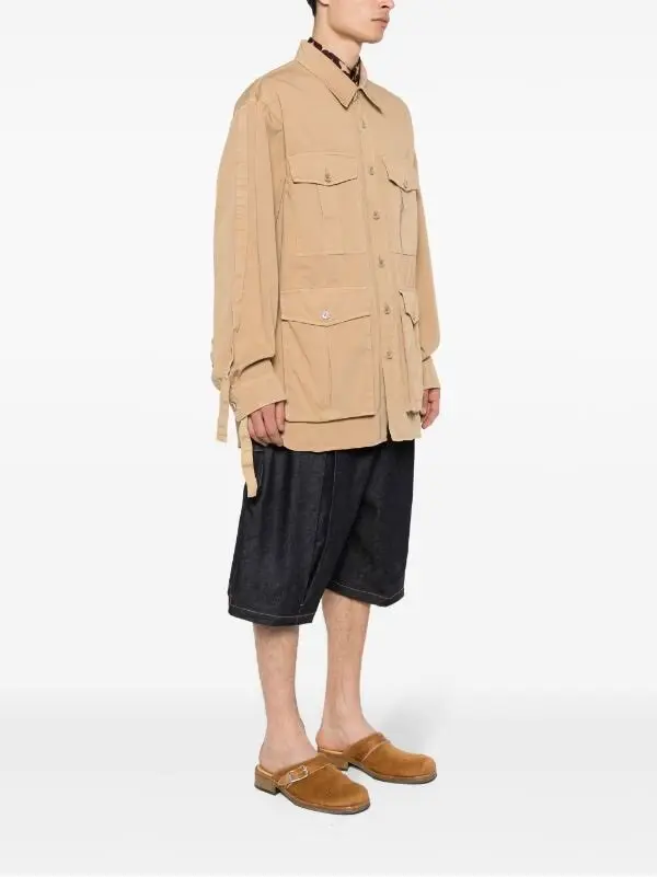 Dries Van Noten Long Sleeve Shirt Jacket