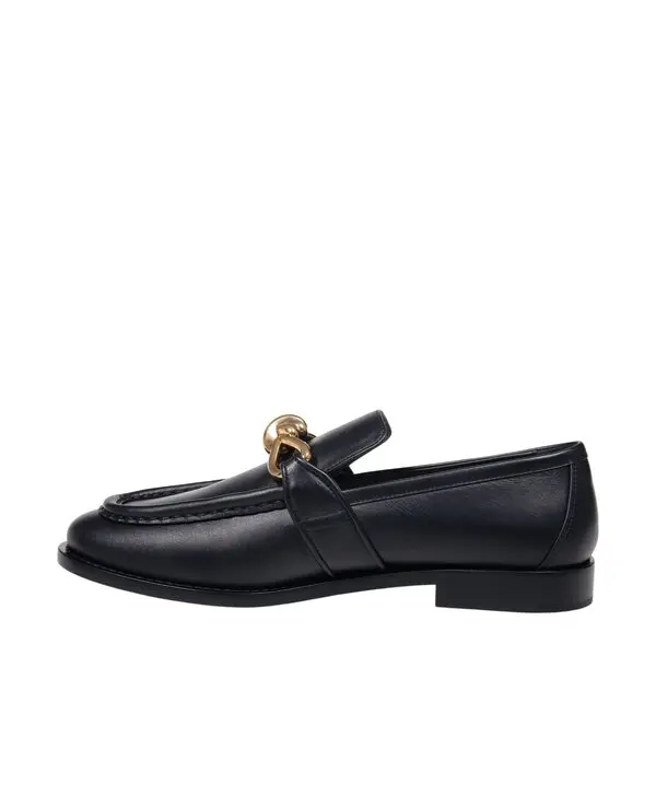 Bottega Veneta Astaire Loafers With Metal Detailing - Black